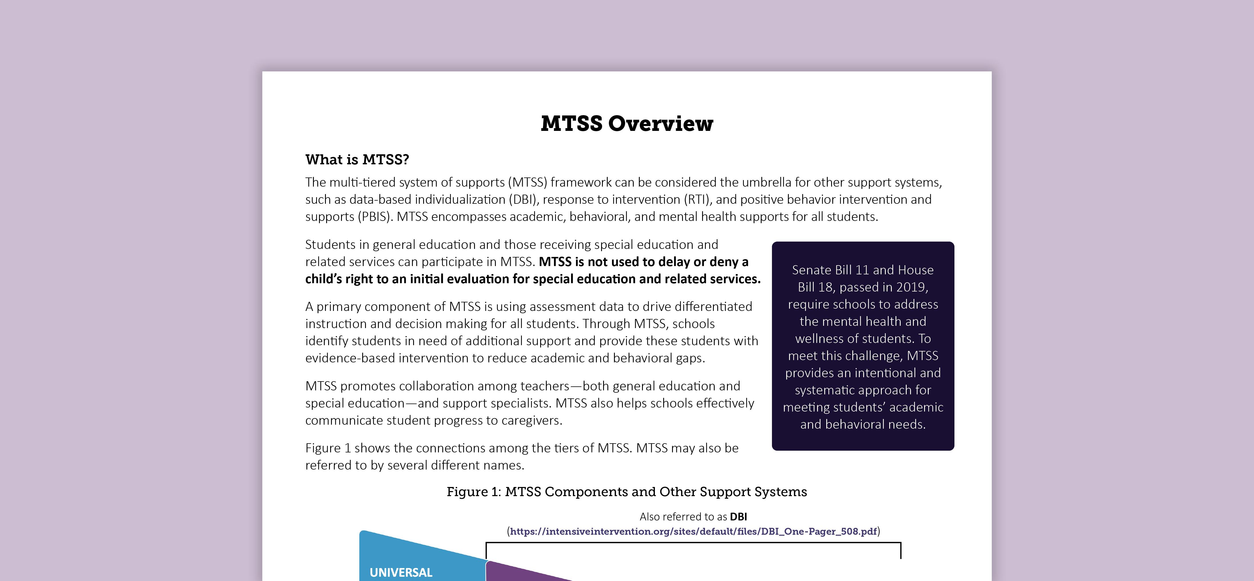 MTSS Overview | Texas SPED Support